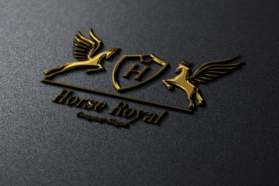 Horse Royal Logo, a Branding & Logo Template by rotree_man