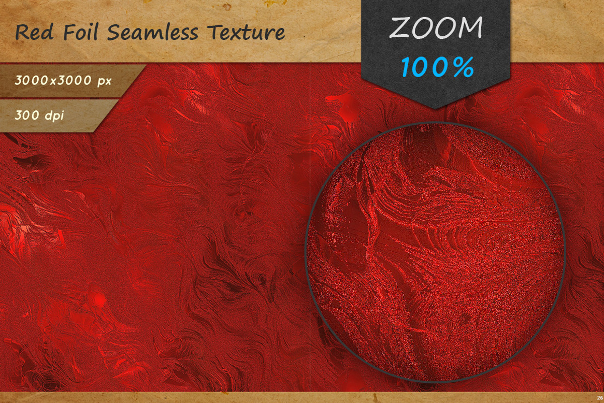 Red Foil Seamless HD Texture, a Texture Graphic by Marabu Textures Store