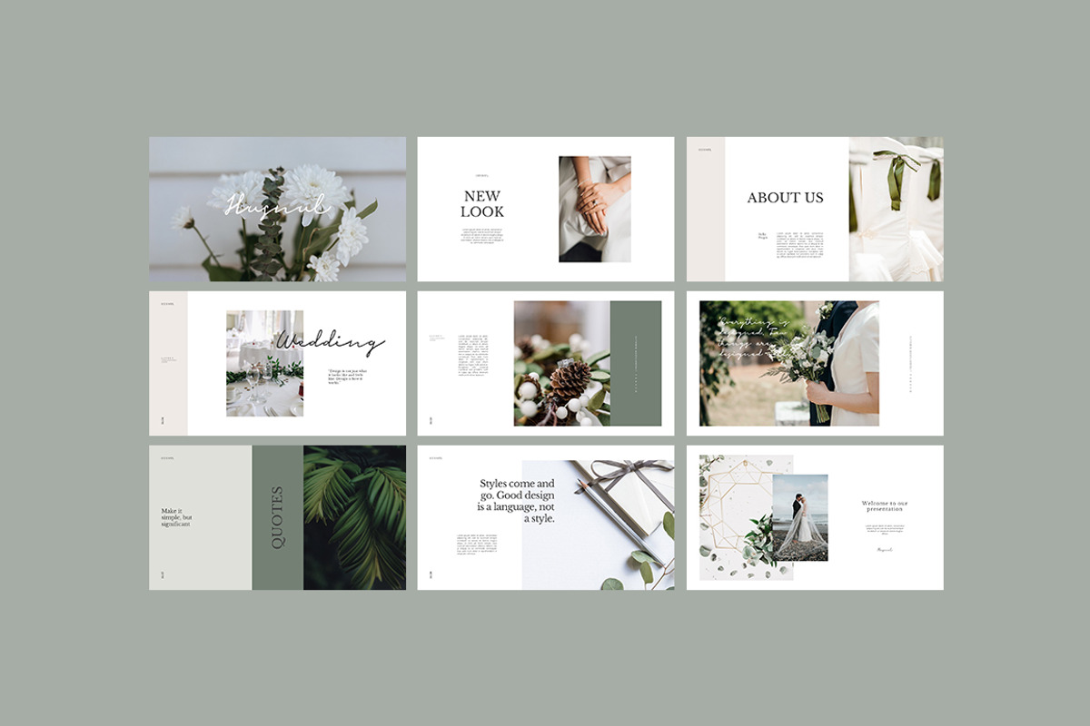 HUSNUL PowerPoint Template, a Presentation Template by Angkalimabelas