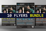 10 Multipurpose Flyers Bundle, a Flyer Template by graphicforest