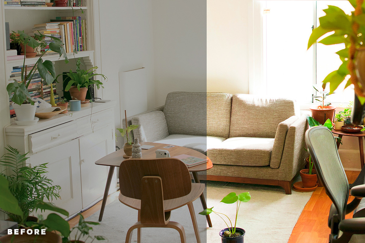 Interior LUTs for Color Grading, an Action Add-On by Presetsh.com