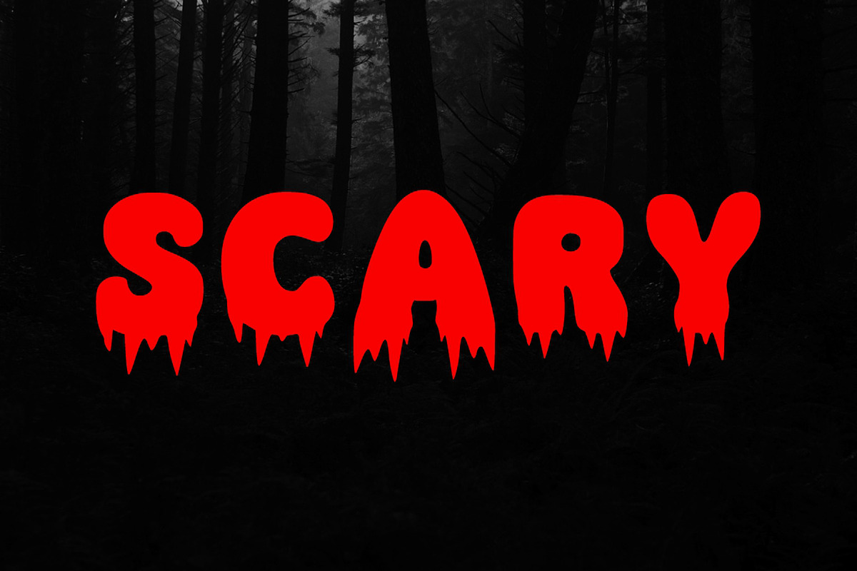 Horror Scary Gothic Font | Creative Market