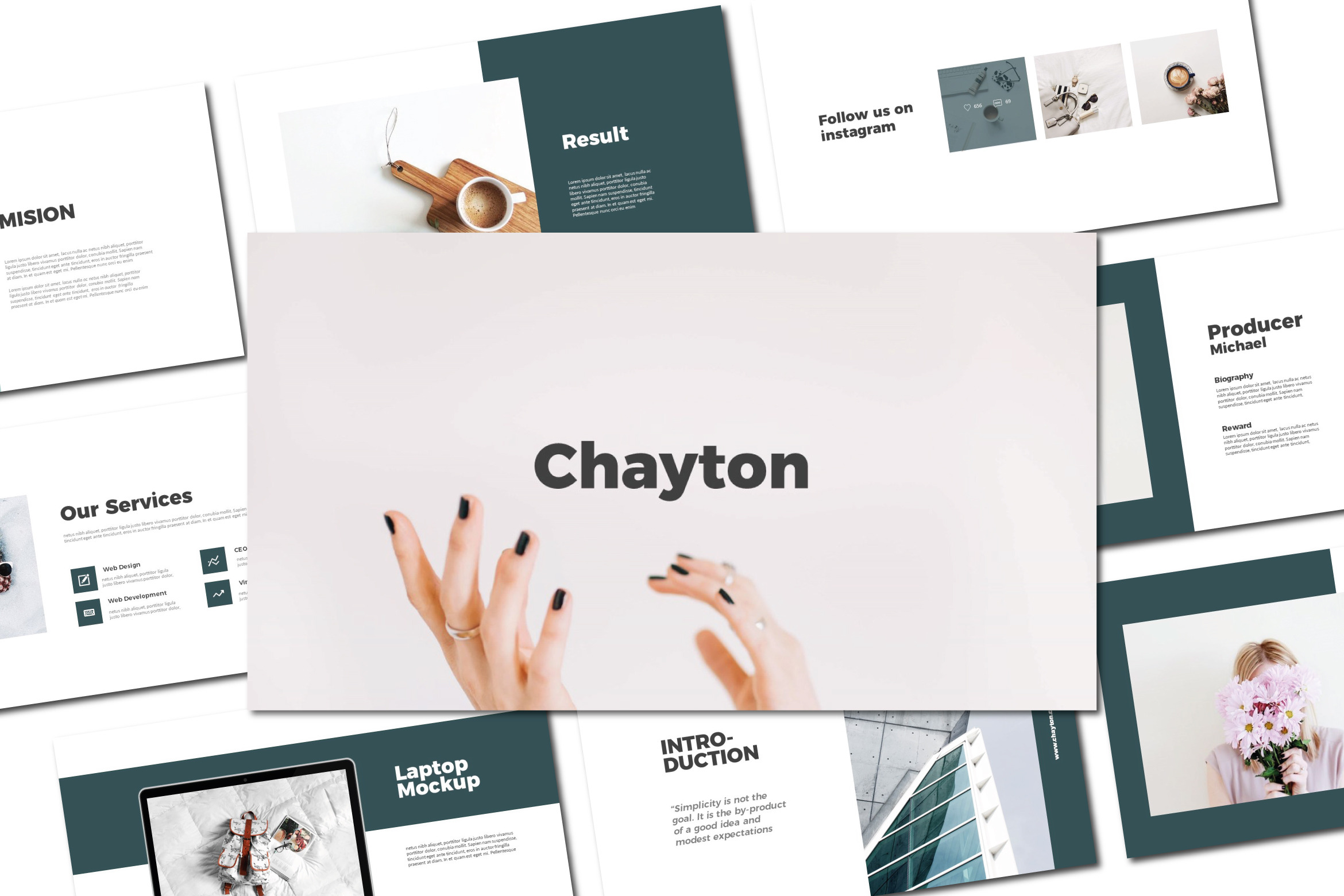 Chayton - Powerpoint Template, a Presentation Template by Abyanstudio