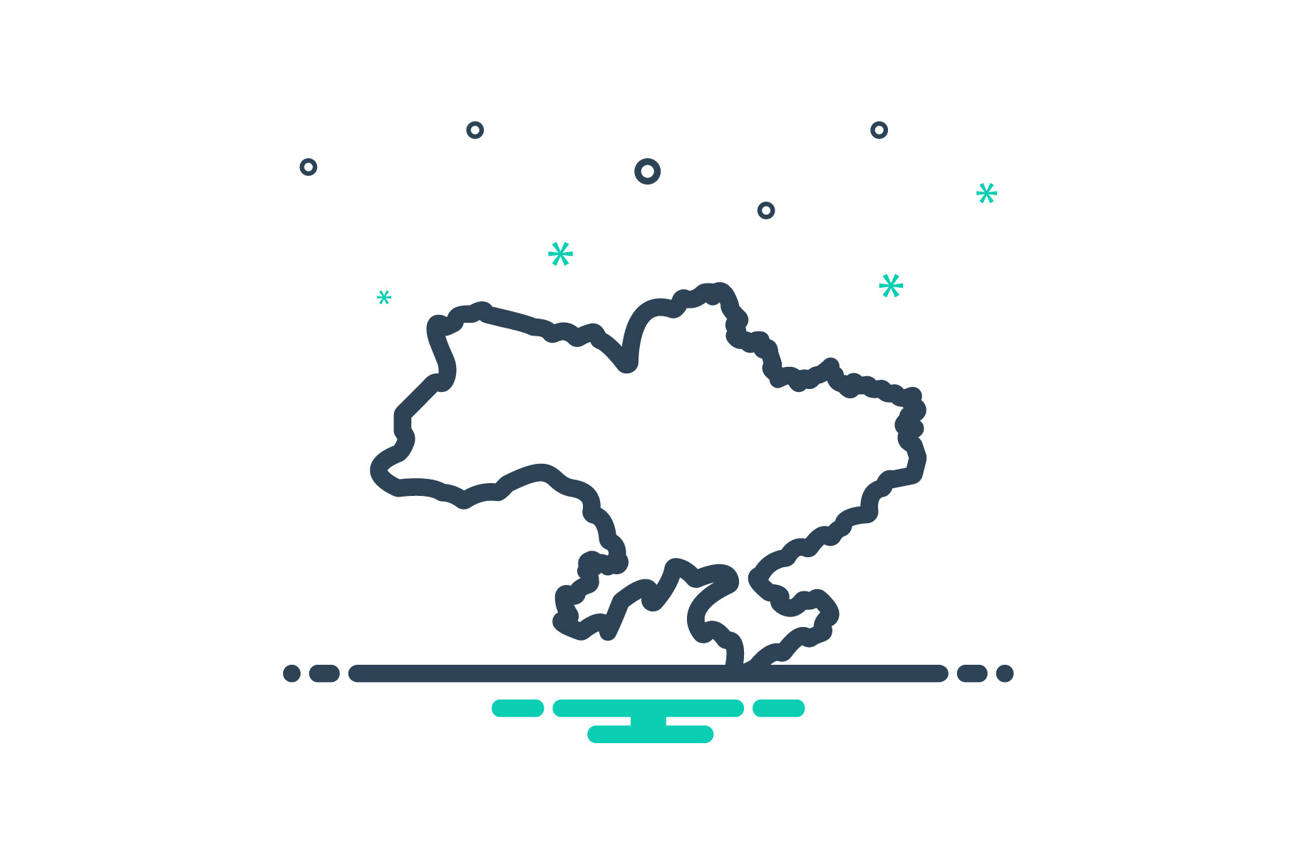 Ukraine kiev mix icon, an Icon by Creative priyanka