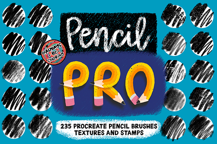 Dry Ink Procreate Brush, a Brush Add-On by sarahtypes