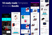 10 ready-made Bootstrap Templates, a Bootstrap Template by Bootstraptor