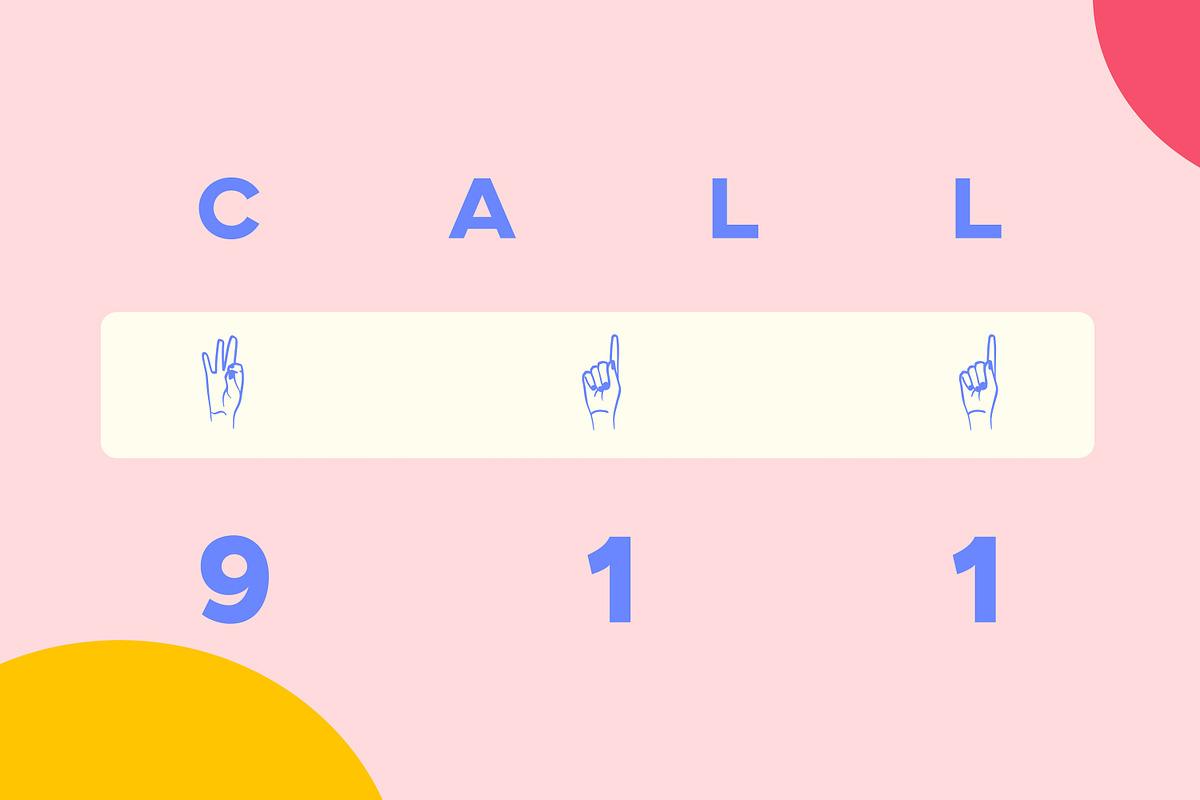 ASL Font American Sign Language Type, a Symbol Font by InkCloudDesign