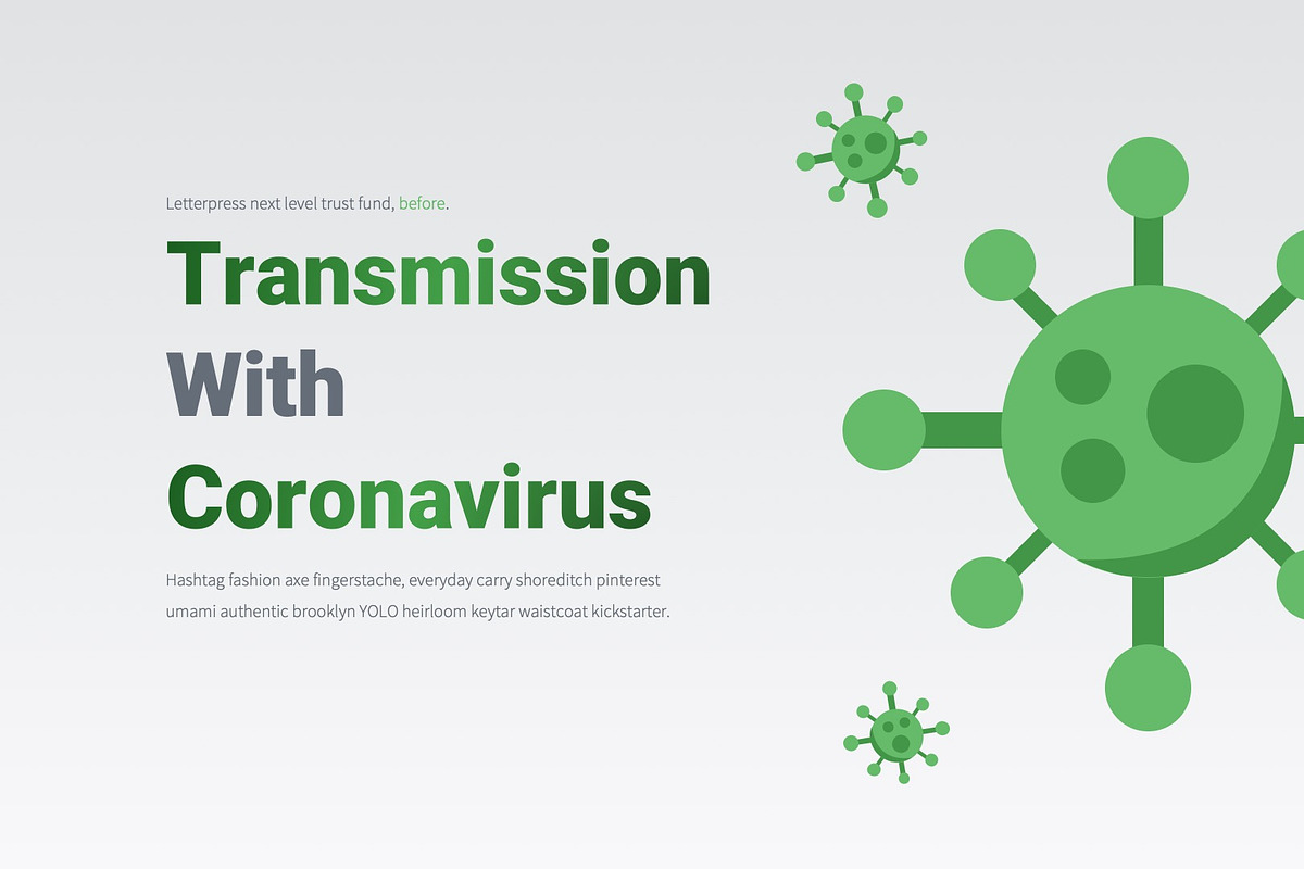 COVID-19 PowerPoint Infographics, a Presentation Template by Pulsecolor