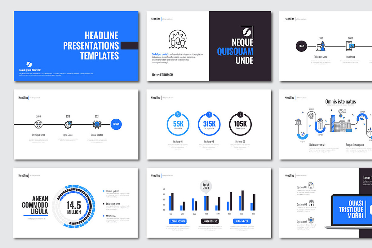 Presentation slide templates, a Presentation Template by Creative Graphics