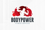 Body Power Logo Template, a Branding & Logo Template by LOGOMAGINE