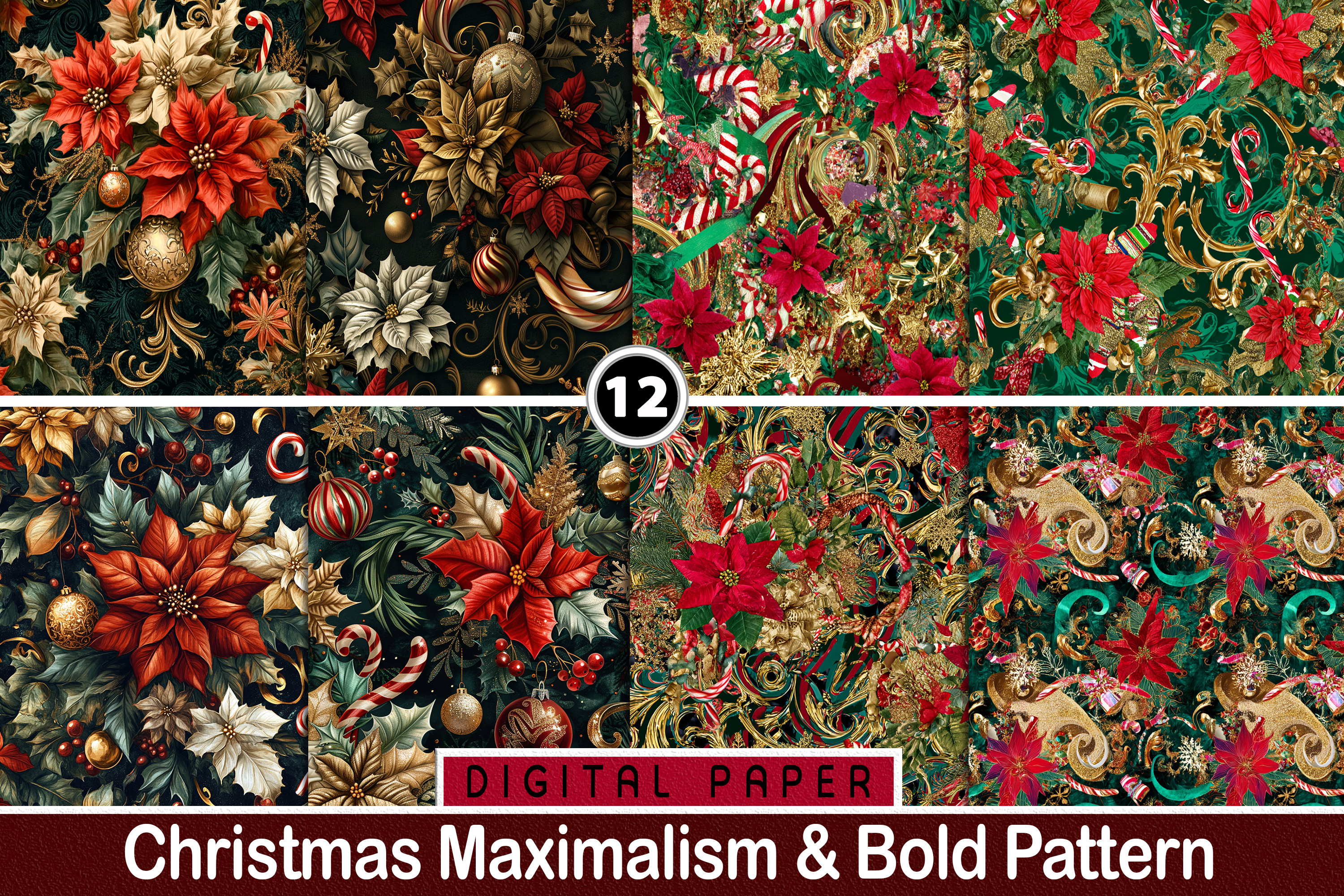 Christmas Maximalism & Bold Patterns
