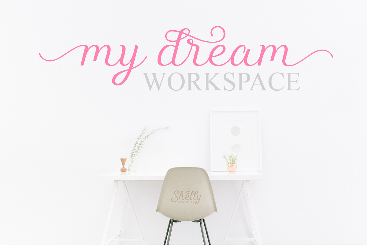 Shelly Script Font, a Script Font by Beautypes