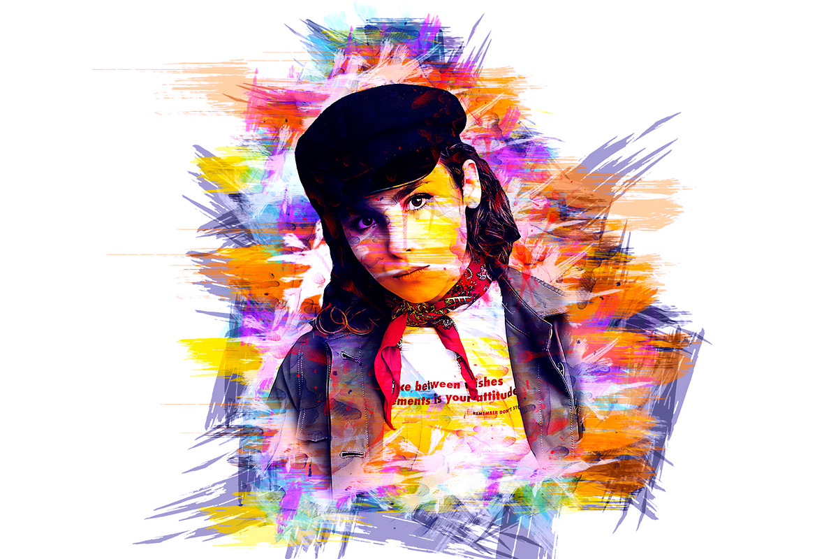 Acrylic Painting Photoshop Action, an Action Add-On by Studio Retouch