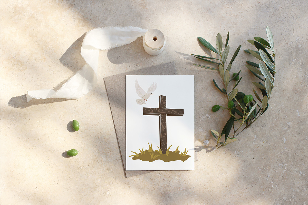 Jesus Easter Clipart, a Person Illustration by ⋒DesignECShop⋒
