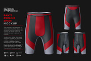 Pants Cyling Bike Short Mockup
