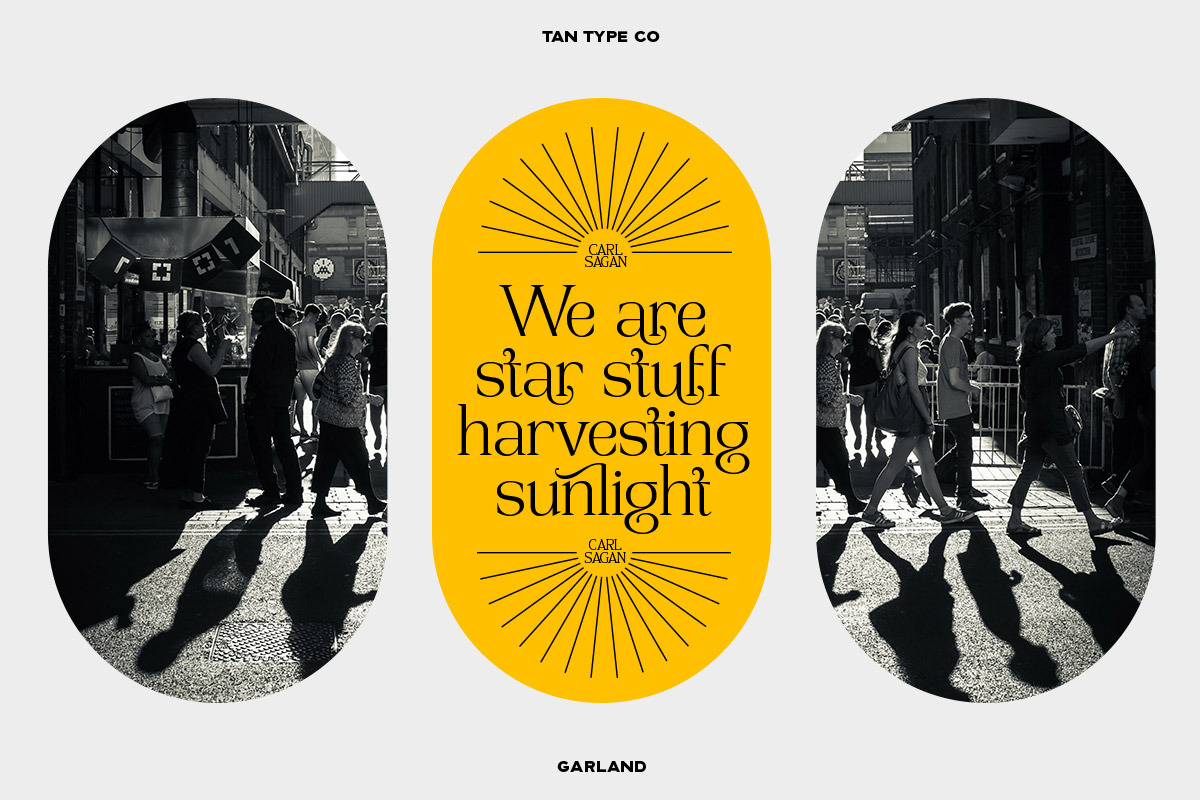 Tan Garland Font Free Download | Display Serif - UI Freebies