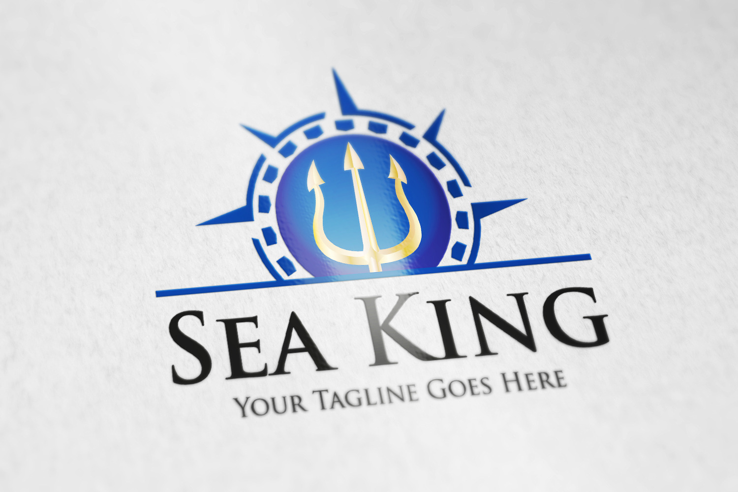 Sea King, a Branding & Logo Template by vectorlogos89