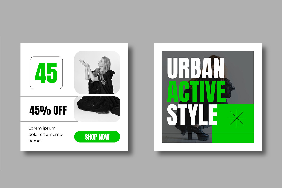 Fashion Social Media Template Design