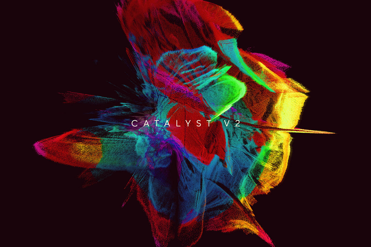 Catalyst v2: Explosive Textures, a Texture Graphic by RuleByArt