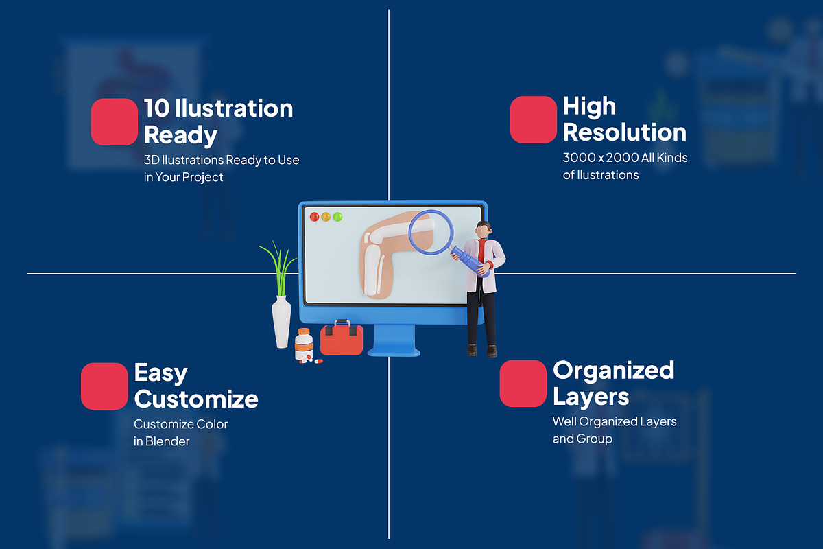 3D Medical Laboratory Pack