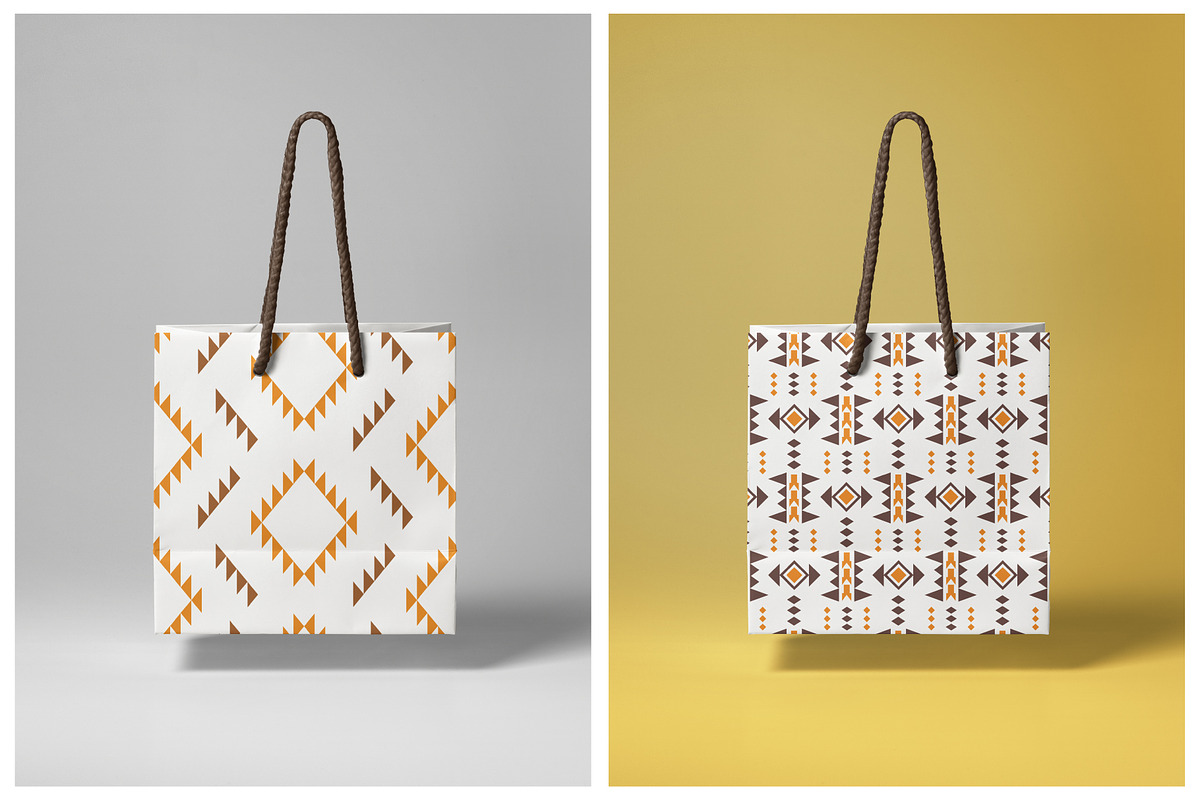 22 Southwestern Navajo Patterns Pack, a Pattern Graphic by Katrinelly