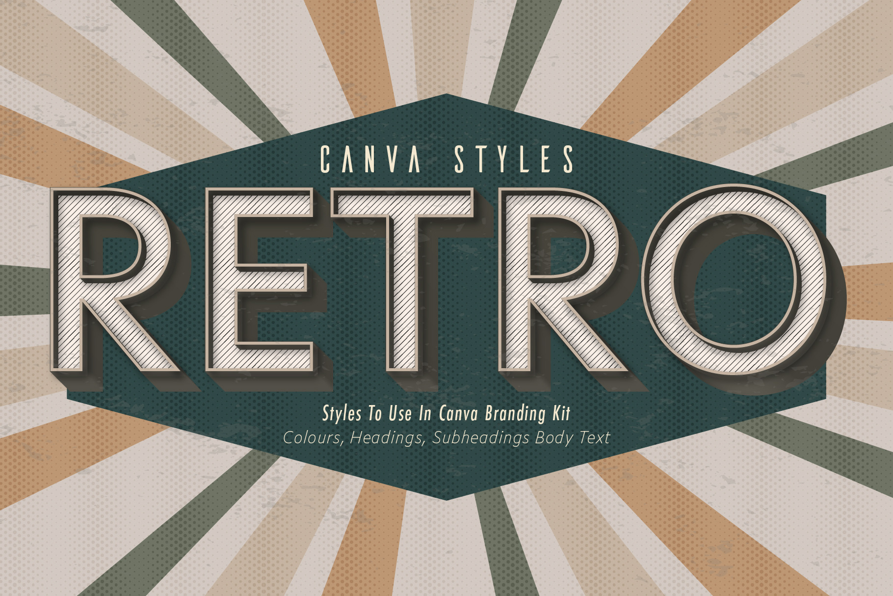 30 Retro Styles For Canva, a Presentation Template by Oliva & Oliver ...
