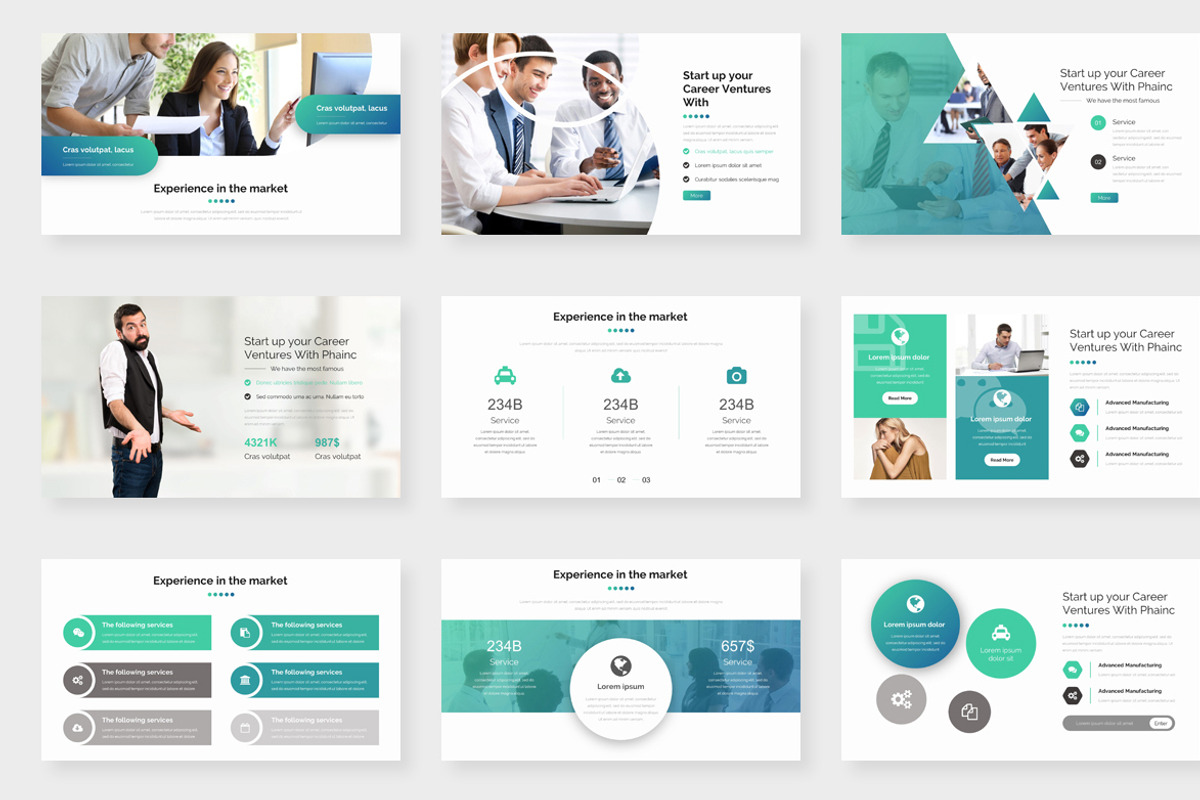 Process Overview Powerpoint Template, a Presentation Template by One ...