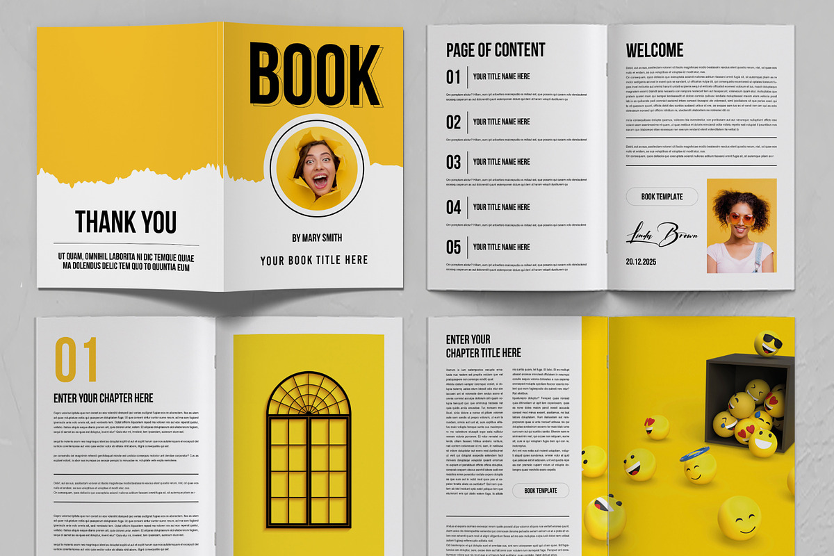 Book Layout Template