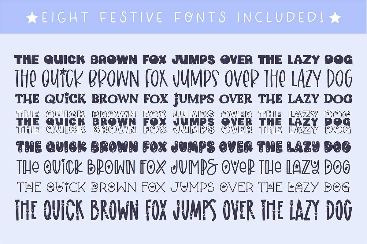 4TH OF JULY Font Bundle, a Handwritten Font by Blush Font Co.