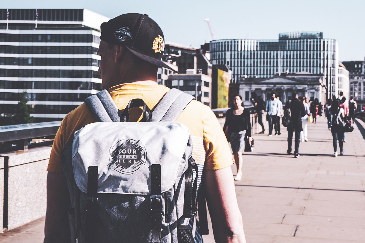 Backpack Mock-up #23, a Product Mockup by Mila