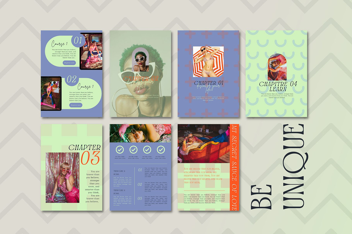 modern Ebook template in CANVA | Creative Market