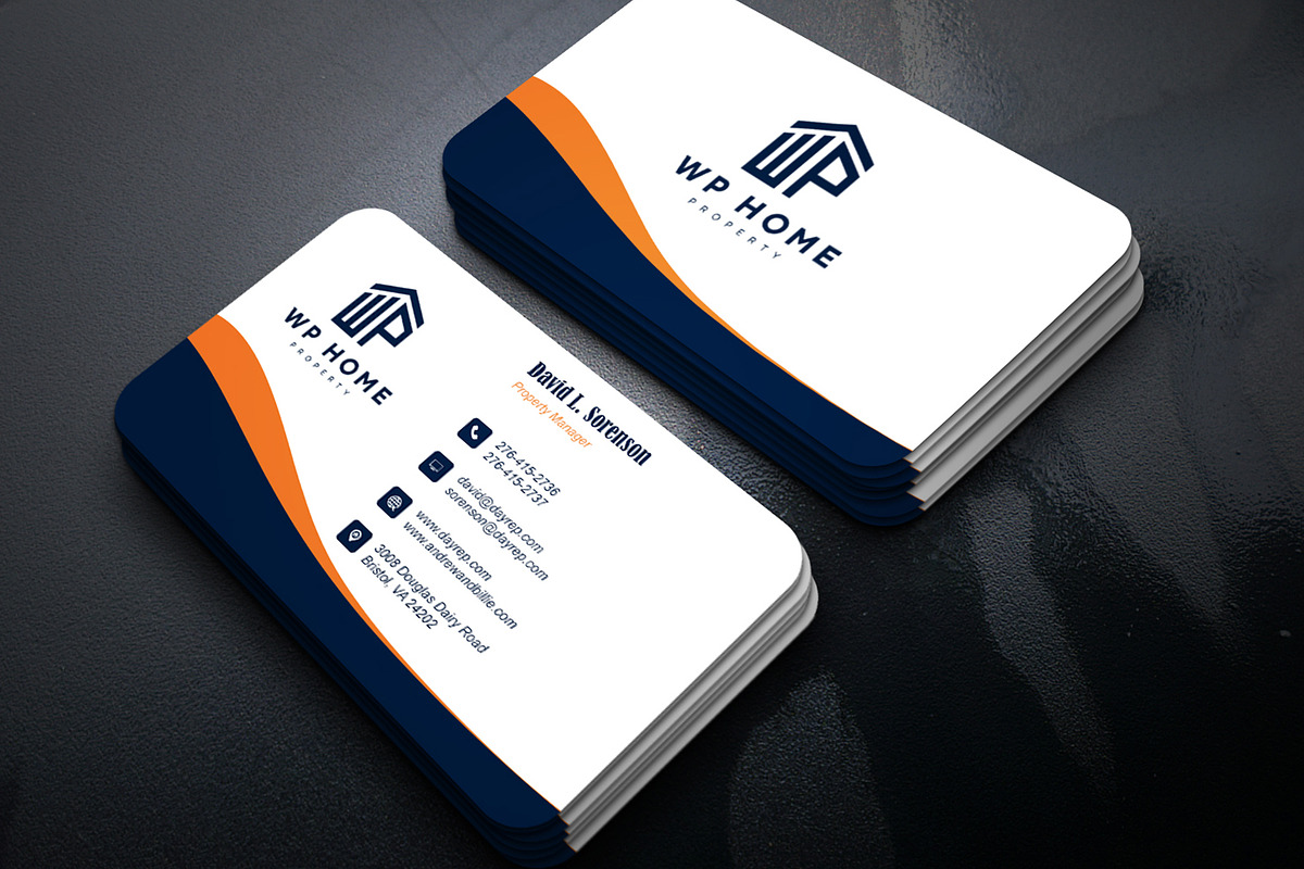 Print Ready Business Card PSD