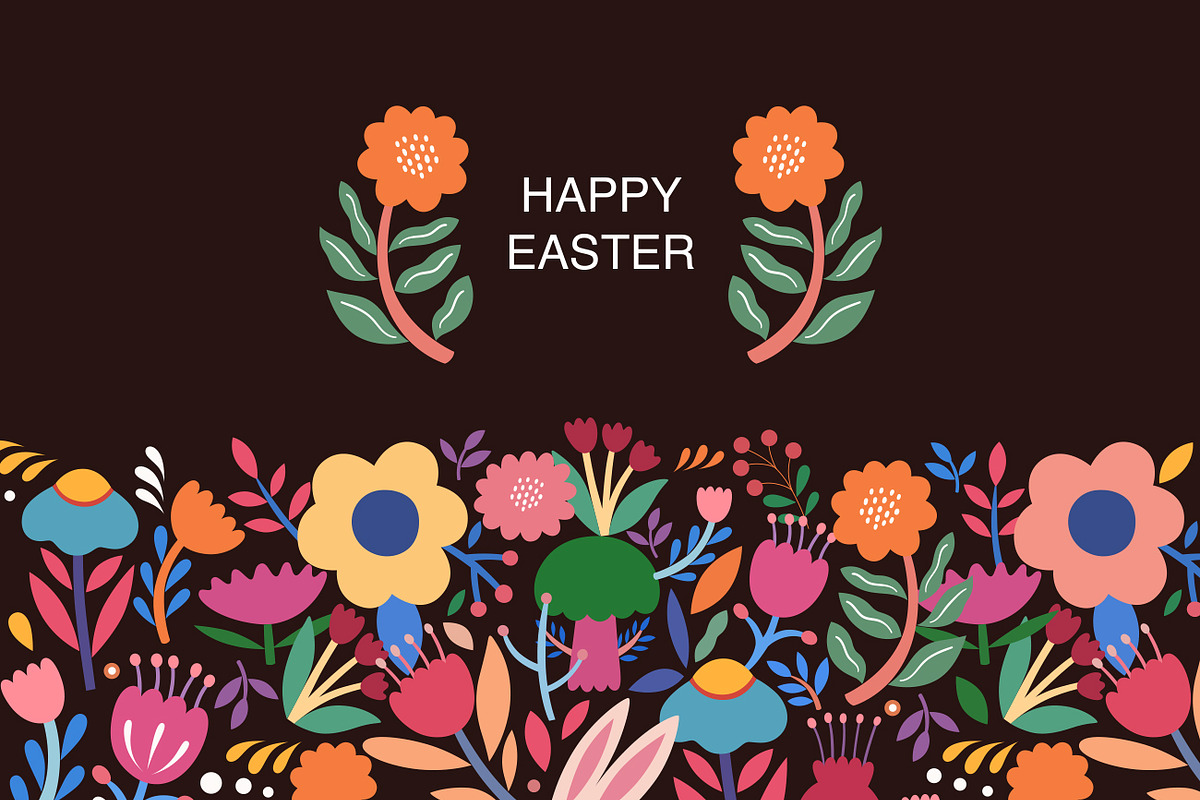 Spring Easter collection, an Object Graphic by MoleskoStudio