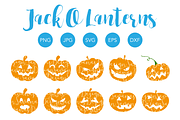 Jack O Lantern SVG Bundle, an Illustration by SavanasDesign
