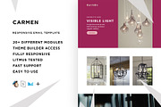 Carmen – Responsive Email template, an Email Template by ThemesCode