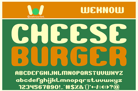 extra cheese font