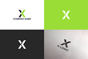 X Logo design | Free UPDATE, a Branding & Logo Template by GranzCreative