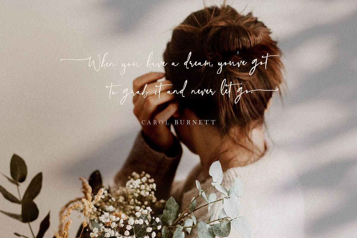 Wonderful Time Script Font, a Script Font by Creativeqube Design ...