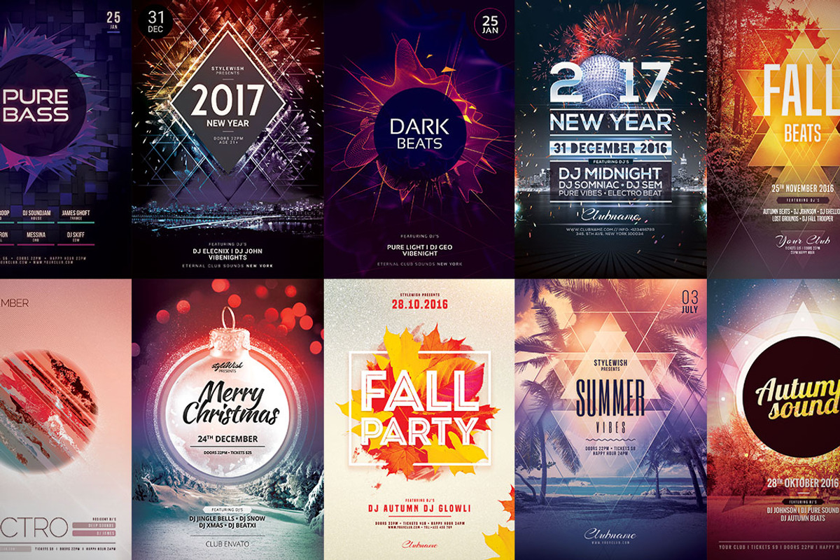 100+ Flyer Templates - Mega Bundle, a Flyer Template by styleWish