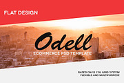 Odell, a Websites & App Template by Valeka | Creative Market