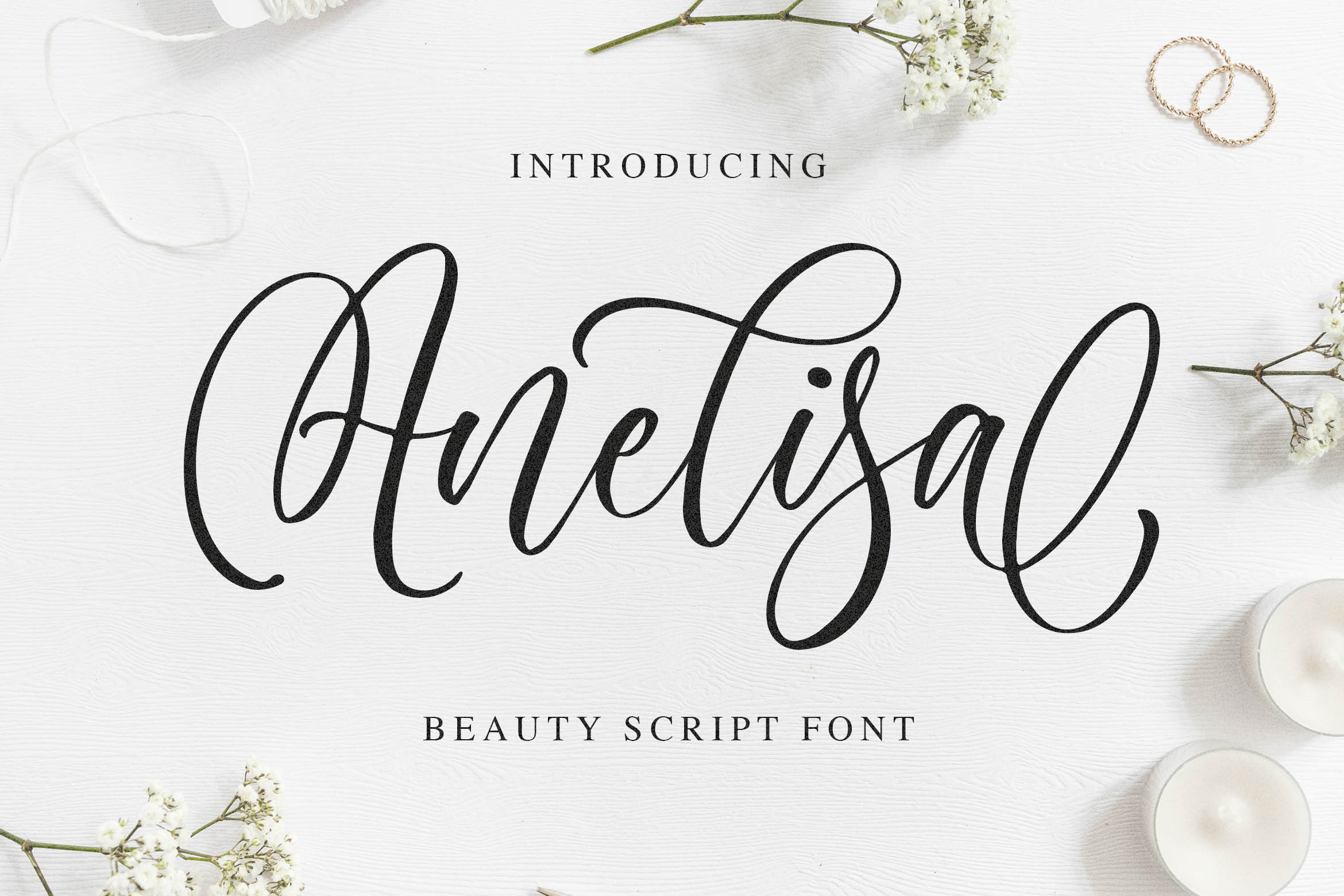 Anelisa Script, a Script Font by Blankids Studio
