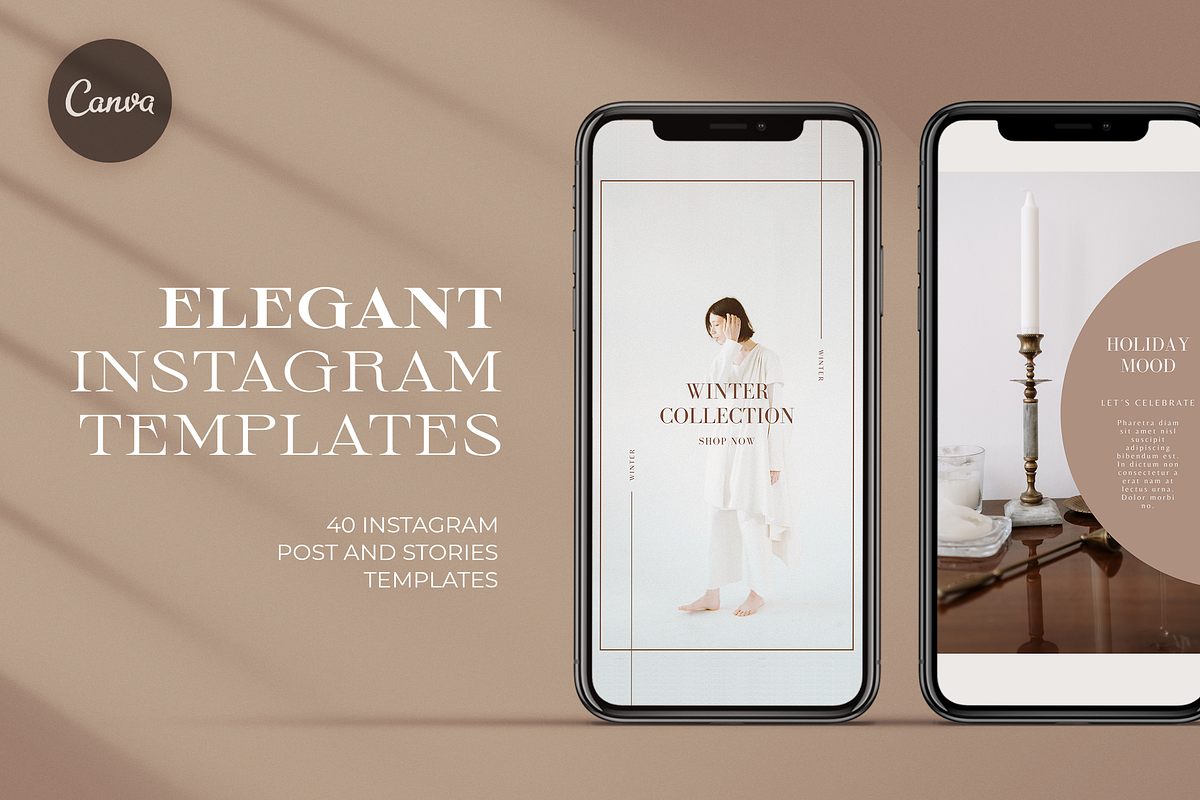 Elegant Ecommerce Templates | CANVA, a Social Media Template by Lyrata ...