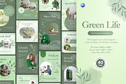 Green Life 3in1 Canva Template