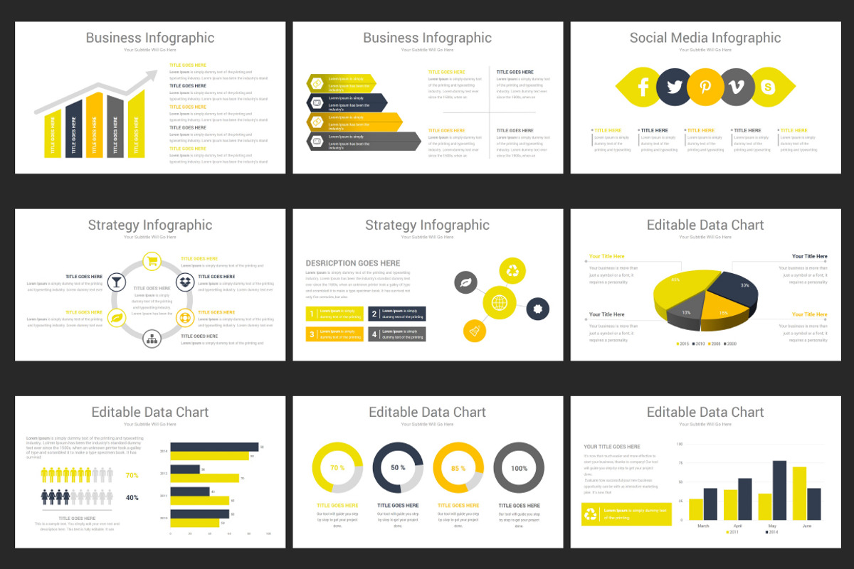 Simple PowerPoint Template, a Presentation Template by SlideArt