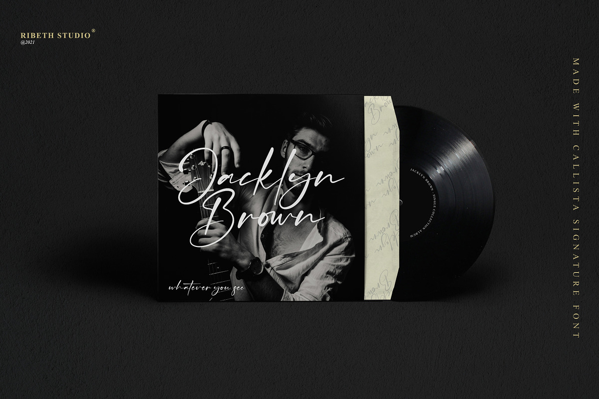 Callista - Signature Font | Creative Market