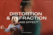 Distortion & Refraction Glass Effect