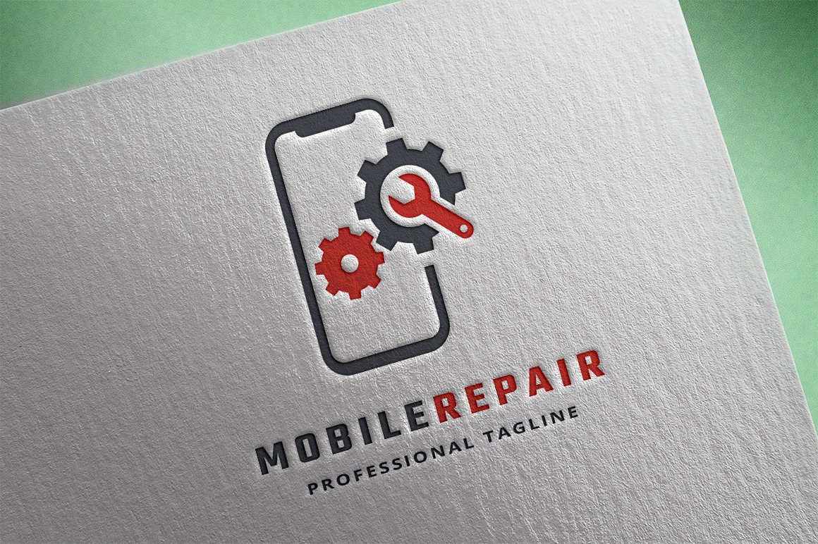 Mobile Repair Logo, a Branding & Logo Template by Design_Planet