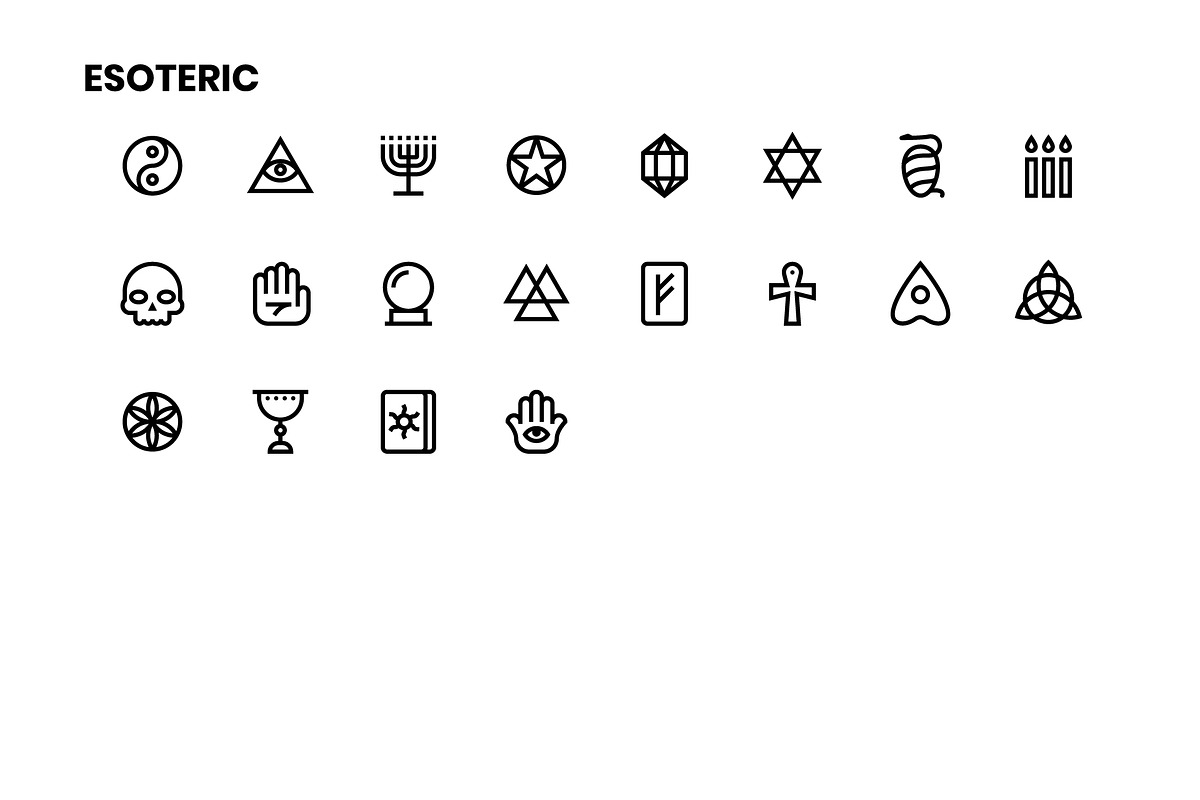 ICONIC - 400 Vector Line Icons, an Icon by RudenkoArts | Creative Market