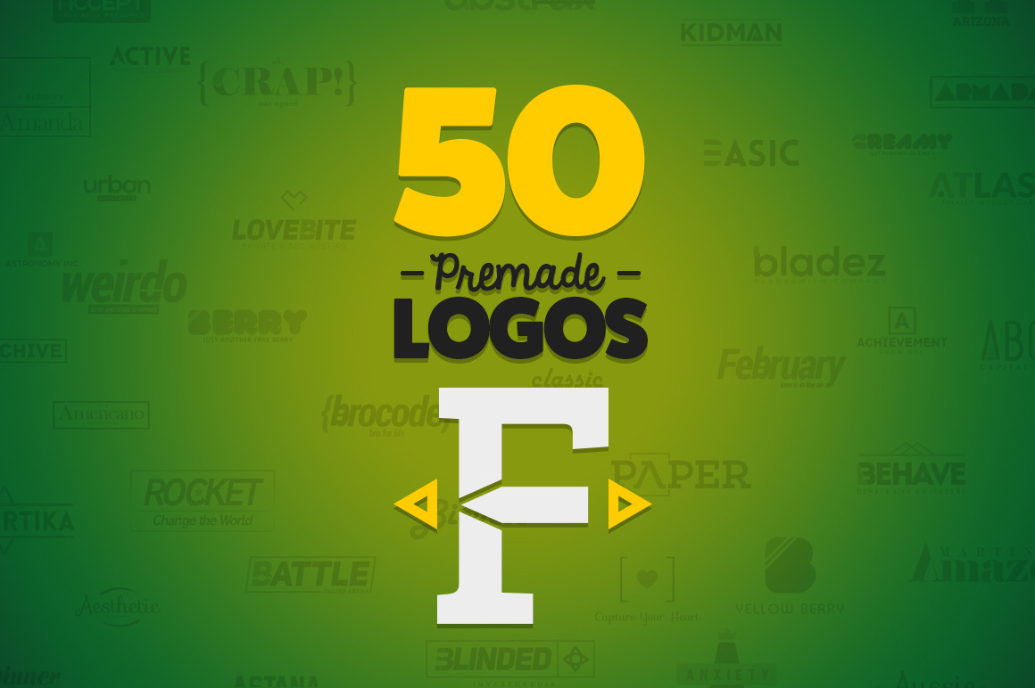 50 Letter 'F' Logos Bundle, a Branding & Logo Template by Warna Works