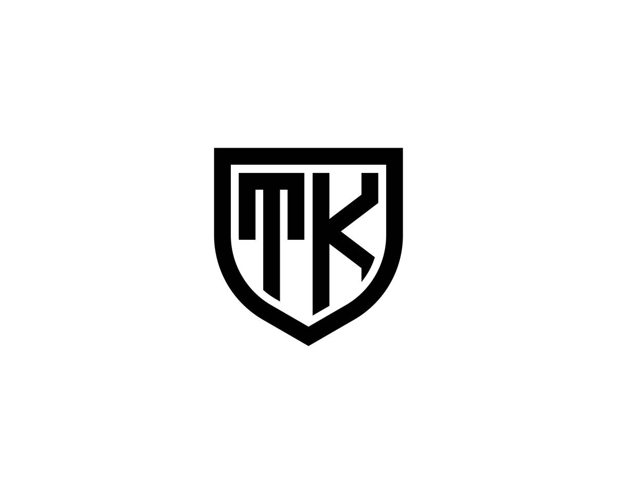 TK logo design vector template, a Branding & Logo Template by xcoolee
